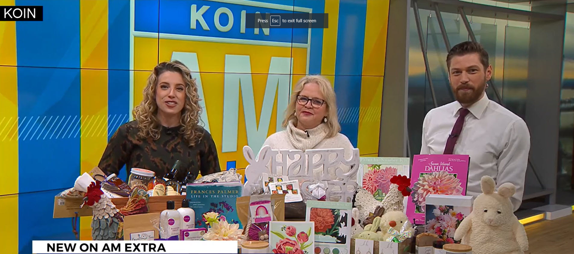 KOIN TV - AM EXTRA - INTERNATIONAL WOMEN'S DAY | Swan Island Dahlias ...